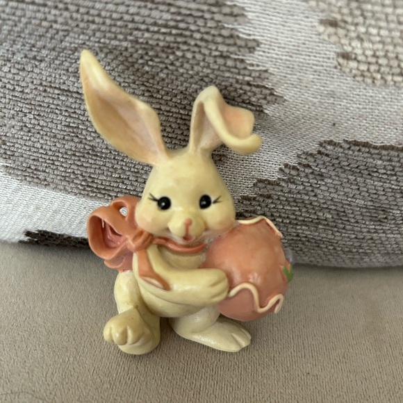 Russ | Holiday | Vintage Russ Easter Miniature Bunny Hop Ceramic ...